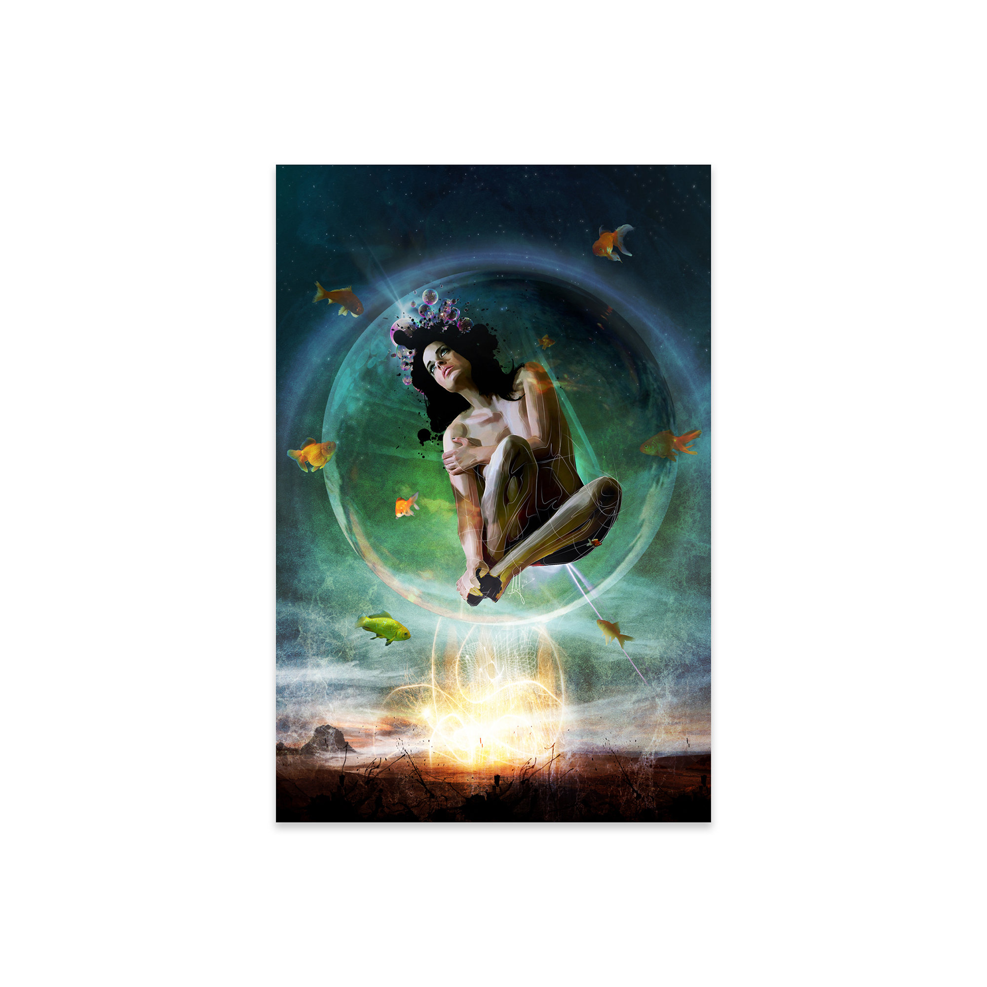 Mercer41 A Noise Severe On Plastic / Acrylic by Mario Sanchez Nevado Print | Wayfair